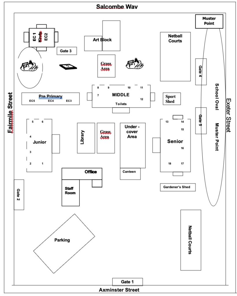 School Map - Warnbro Primary School
